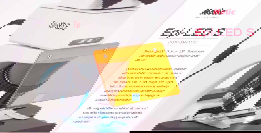 Laboratory Education & Fluorescence Microscope - Motic BA210 LED
