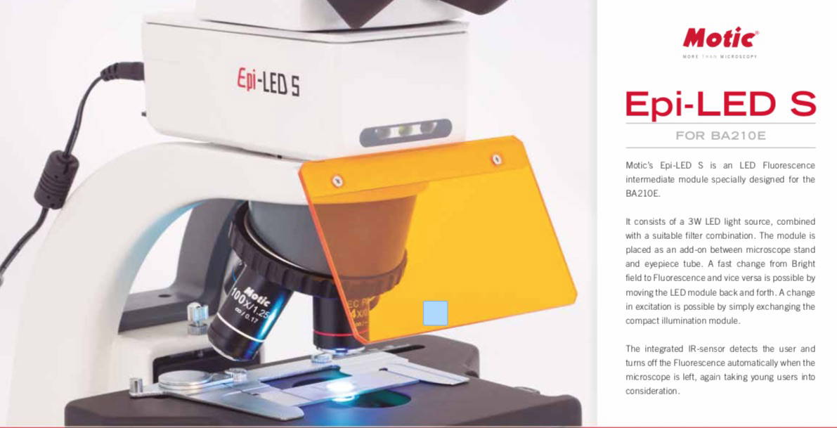 Laboratory Education & Fluorescence Microscope - Motic BA210 LED