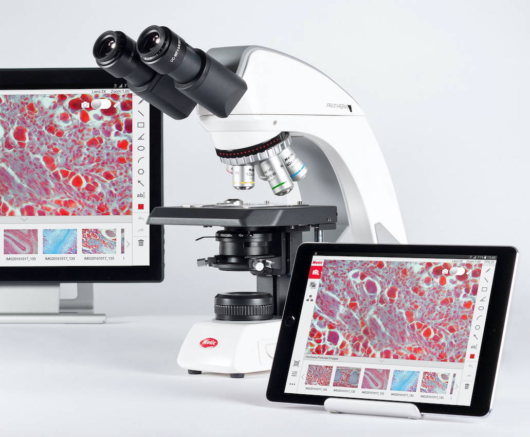 Motic Microscopes Panthera Lab Microscope - intelligent microscopy