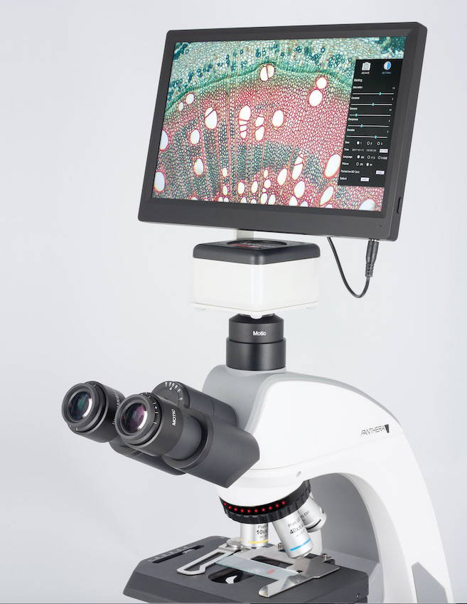Motic Microscopes Panthera C2 Koehler Laboratory Microscope coded